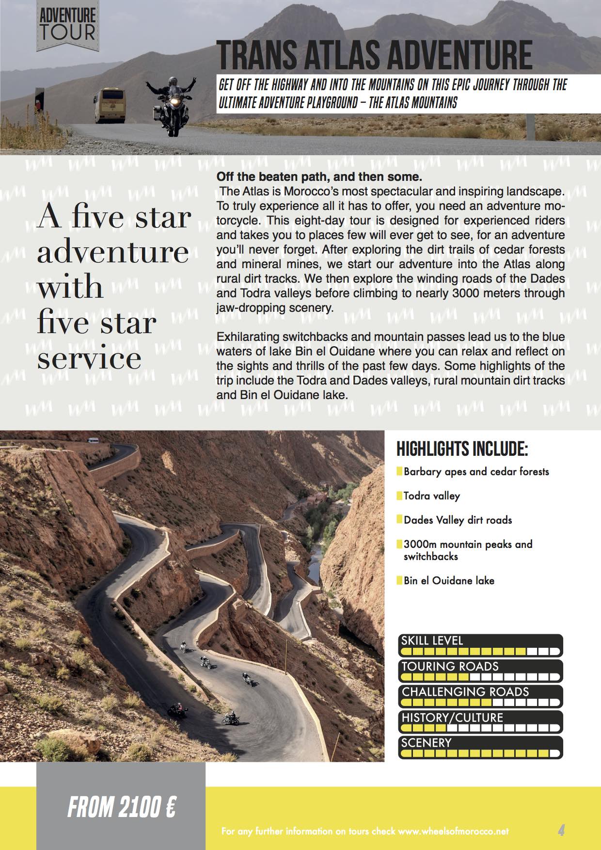 Atlas Adventures by Wheels of Morocco